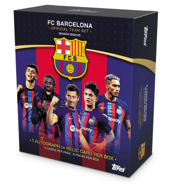 Topps FC Barcelona Team Set 2022/23 – Spilforsyningen
