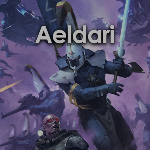 Aeldari | Køb Warhammer 40K figurer online her – Spilforsyningen