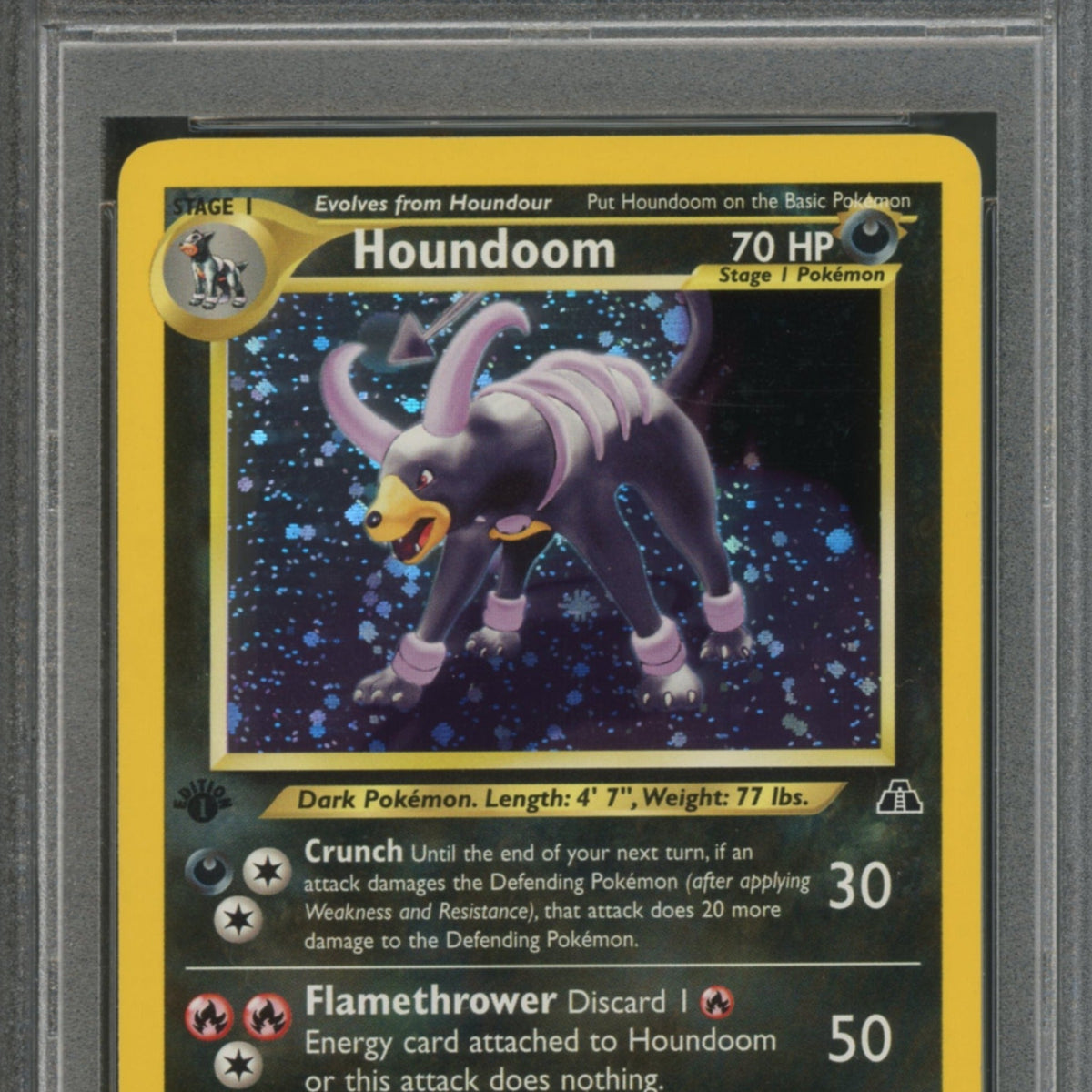 Houndoom #17 1st Edition PSA 9 [Neo Discovery] – Spilforsyningen