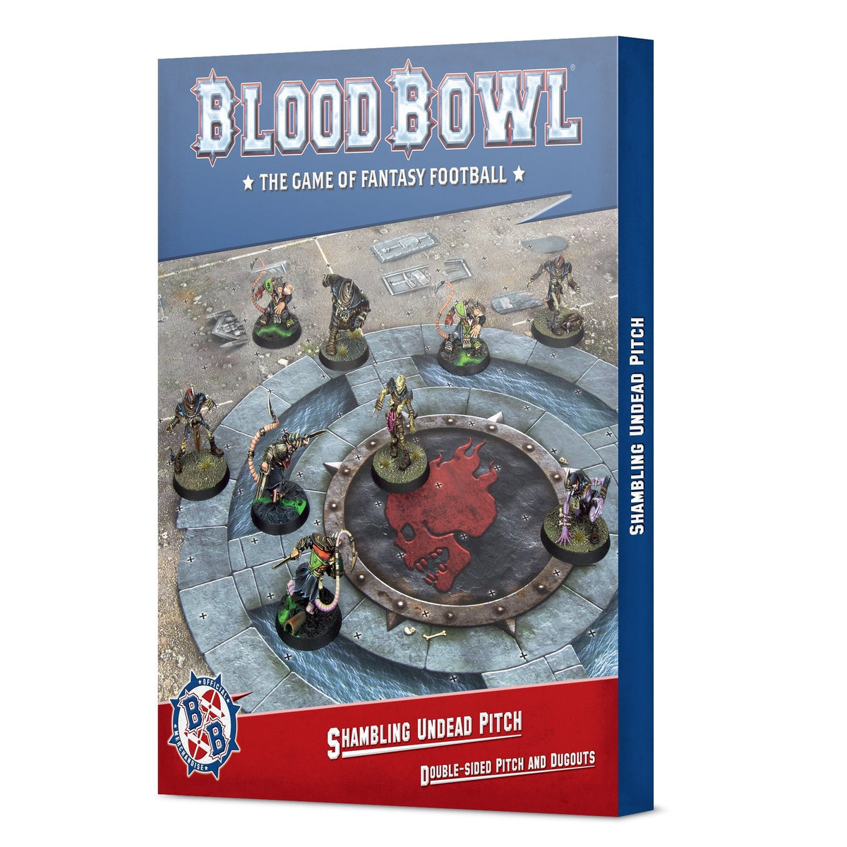 Blood Bowl: Shambling Undead Team - Pitch & Dugouts – Spilforsyningen