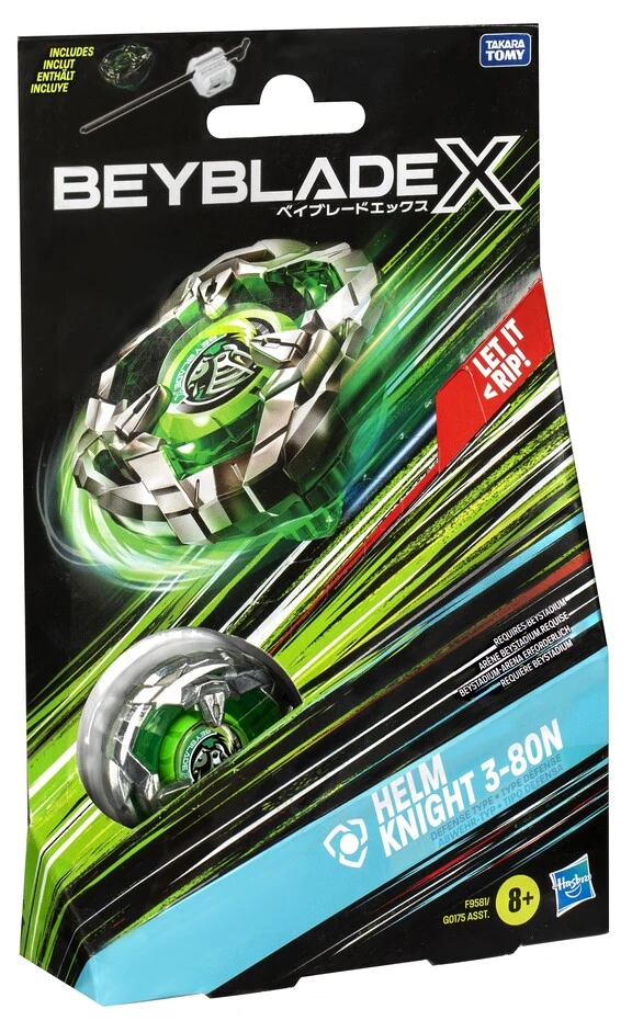 Beyblade X - Helm Knight 3-80N Defense Type – Spilforsyningen