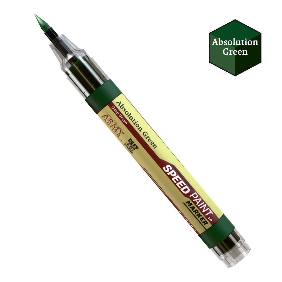 Army Painter: Speedpaint Marker - Absolution Green – Spilforsyningen