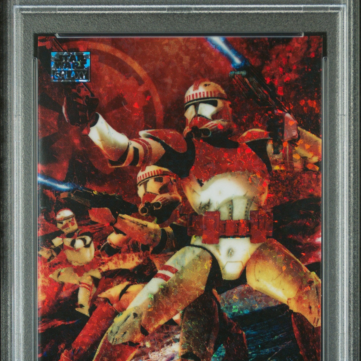 Imp Shock Troopers #12 [Mini Diamond] PSA 9 [Topps Chrome Star Wars Ga ...