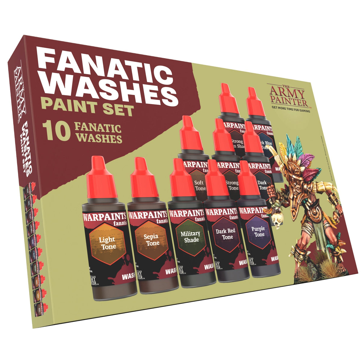 Army Painter: Warpaints Fanatic Washes Paint Set – Spilforsyningen