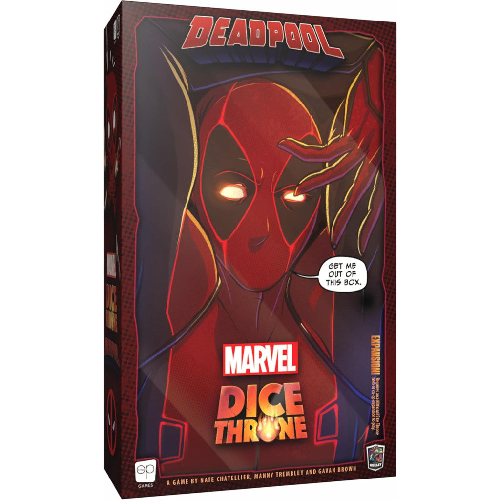 Marvel: Dice Throne - Deadpool Deluxe (Exp) (Eng) – Spilforsyningen