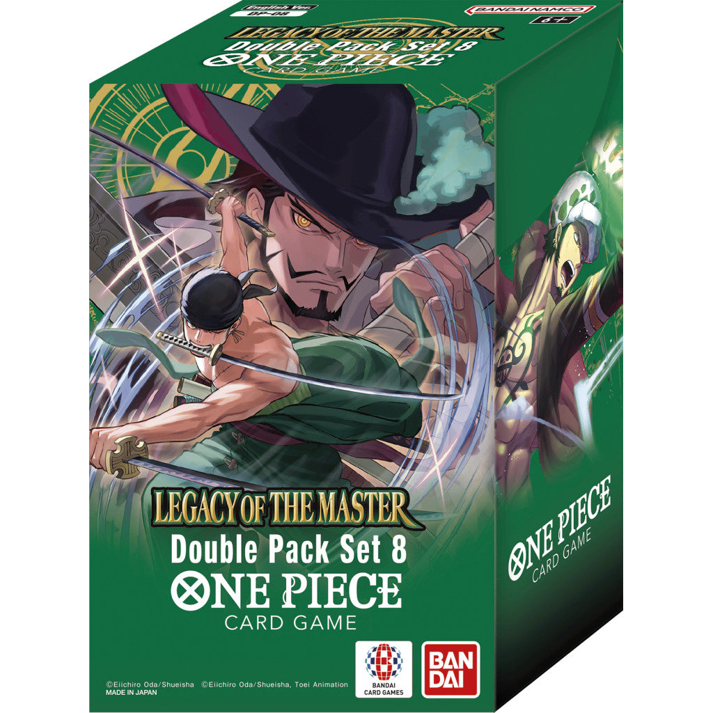 One Piece: Card Game - Legacy of the Master Booster Double Pack DP08 ...
