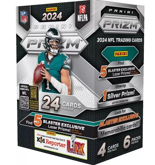Panini Prizm NFL Football 2024 - Blaster Box – Spilforsyningen