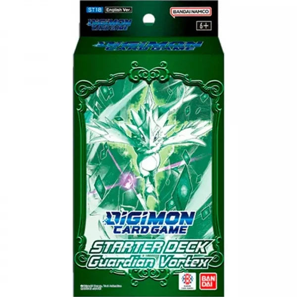 Digimon Card Game: Starter Deck ST18 - Guardian Vortex – Spilforsyningen